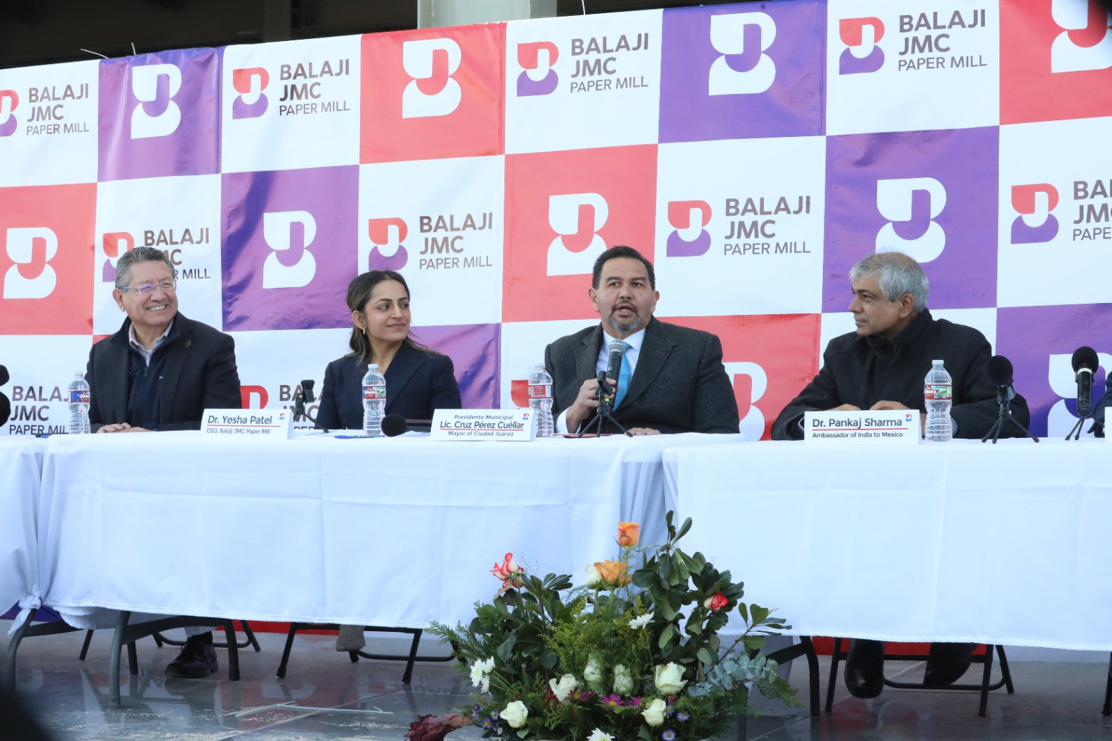 Inauguran maquila de la India Balagi JMC Paper Mill