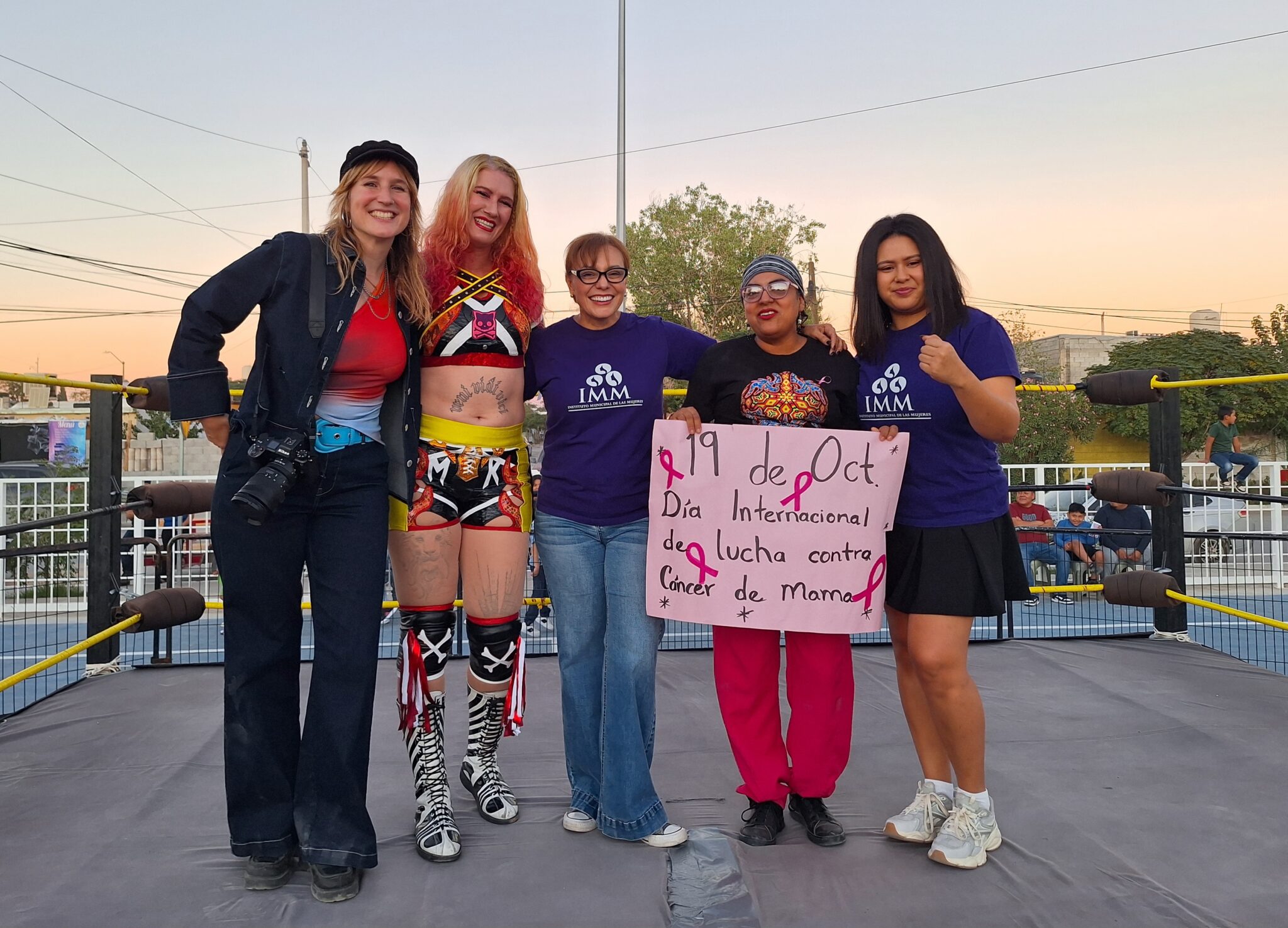 Conmemora IMM el Día de las Niñas con función de lucha libre